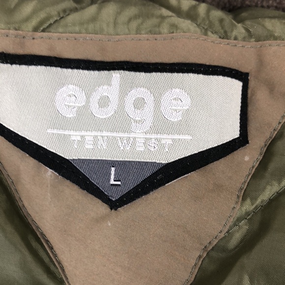 edge | Jackets & Coats | Edge Jacket Mens Size Large Ten West Army ...